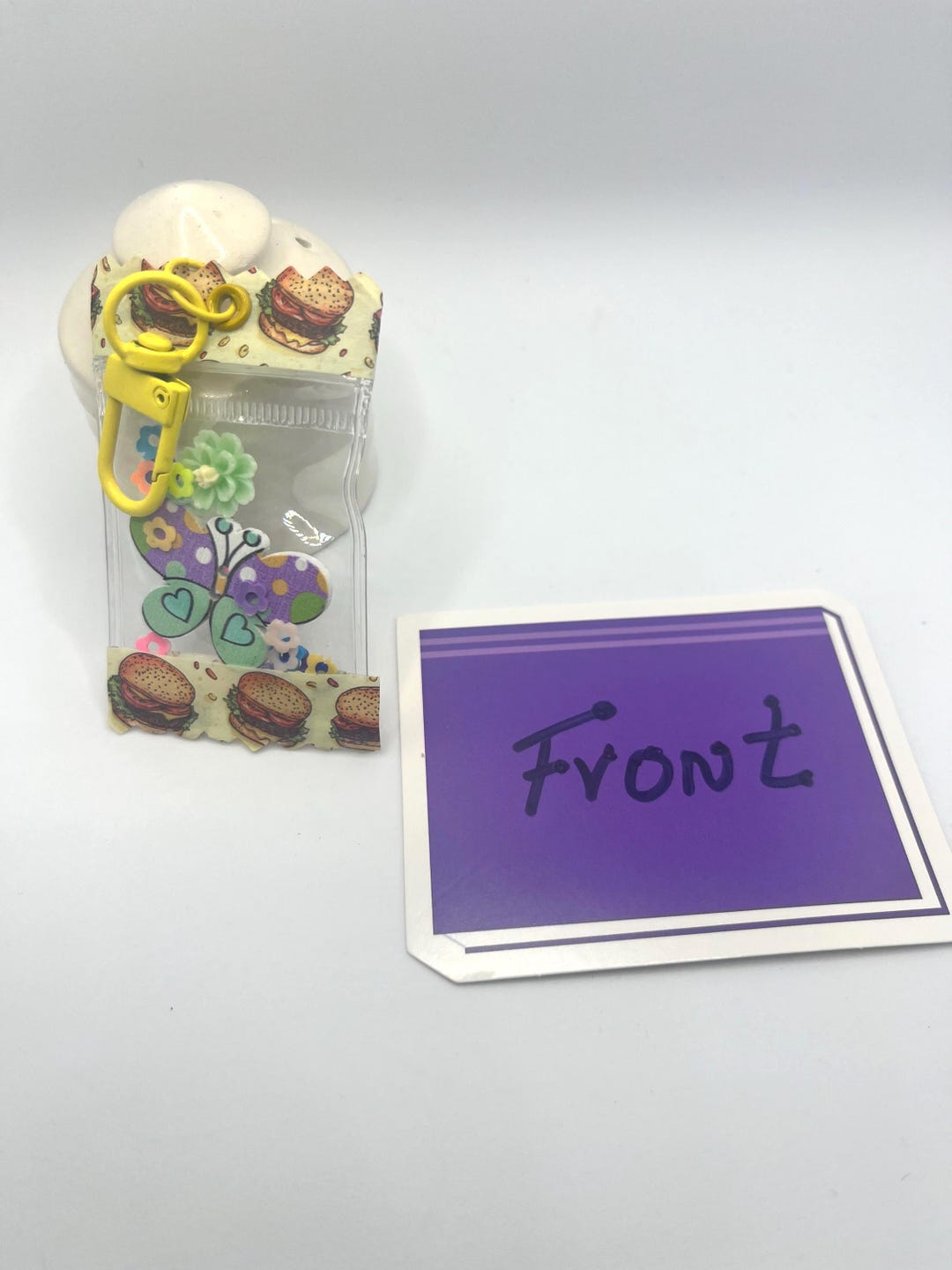 Christmas Gingerbread Candy Wrapper Shaker Charm: Junk Journal Bag ...