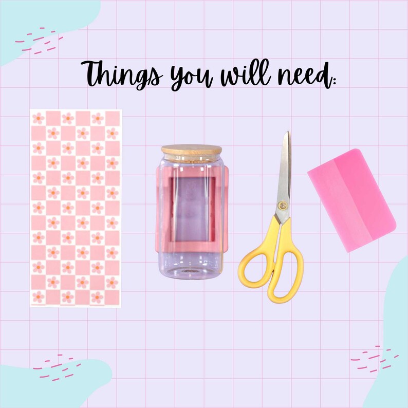 Peppermint Wrap - Full Color UV DTF Wrap Easy Apply Permanent Transfers ...