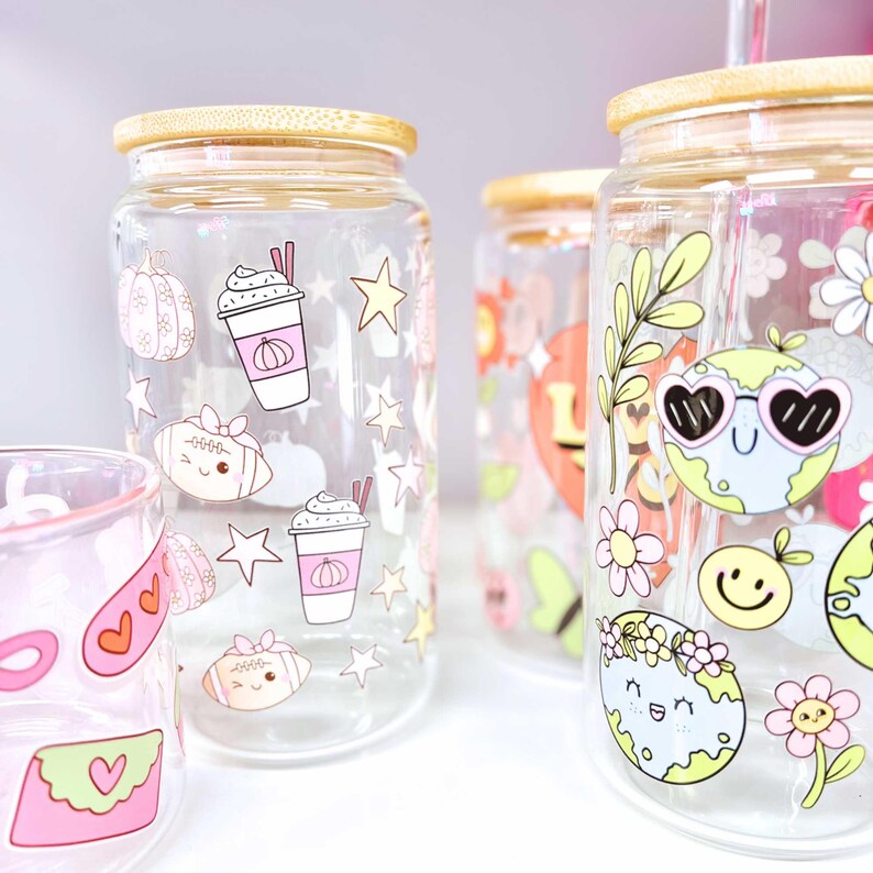 Peppermint Wrap - Full Color UV DTF Wrap Easy Apply Permanent Transfers ...