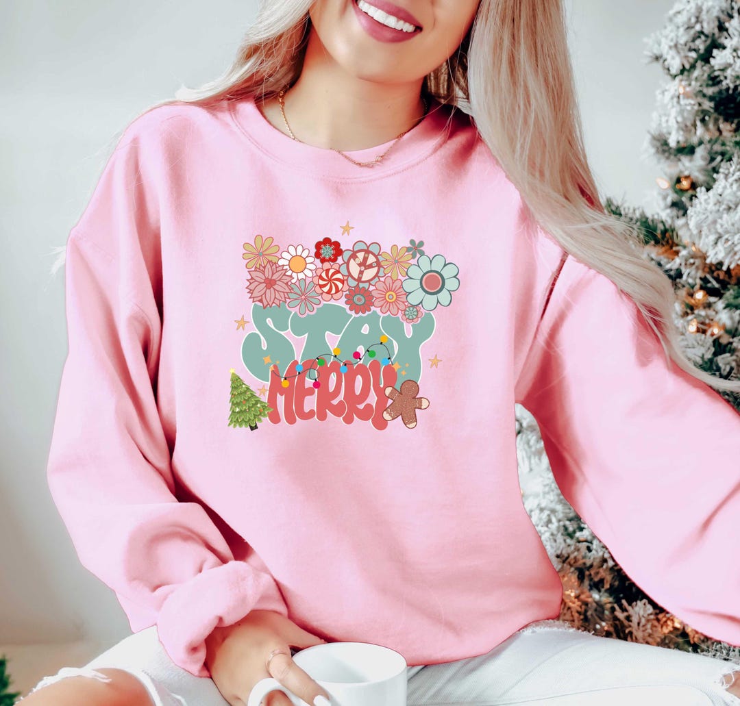 Stay Merry - Full Color Vibrant Ready-to-press DTF Transfer - Etsy