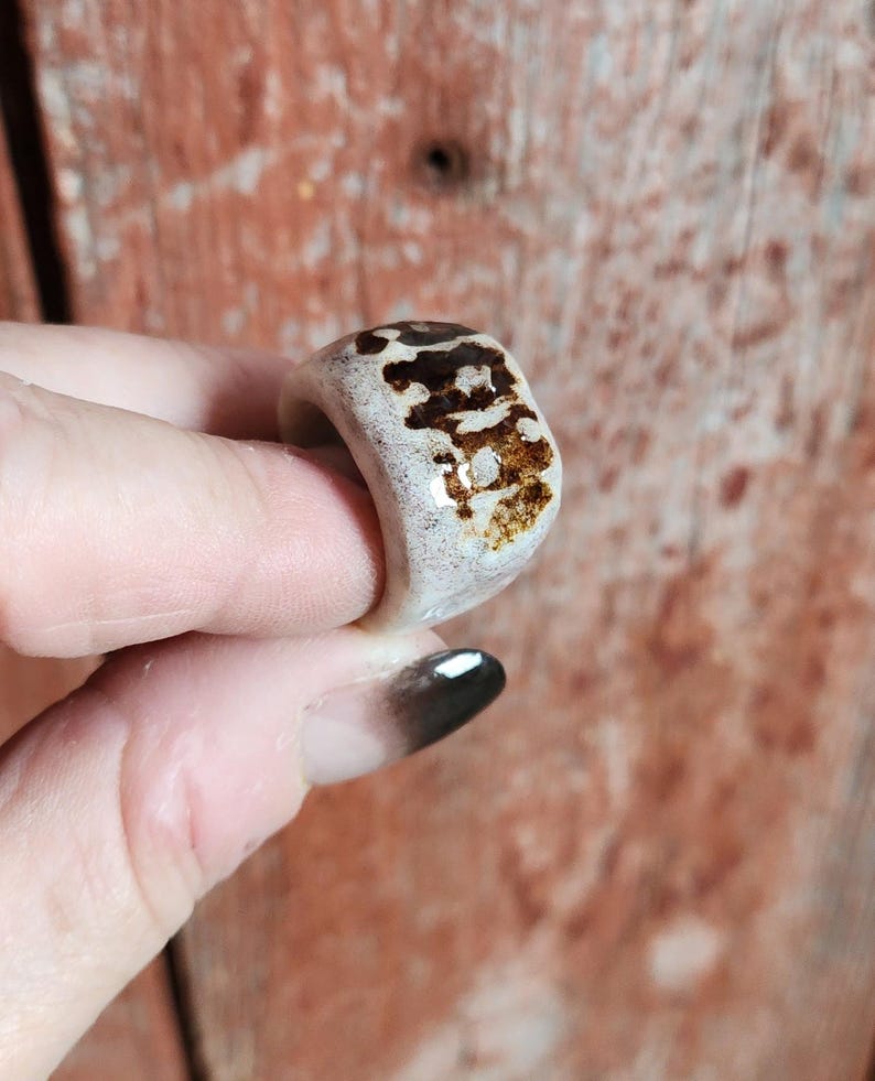 Antler Ring, Wedge. - Etsy