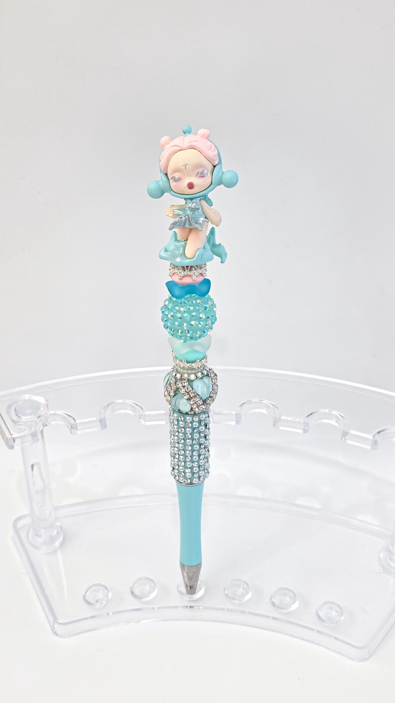 Skull Panda | Crybaby | Dimoo Topper Beadable Pen - Etsy
