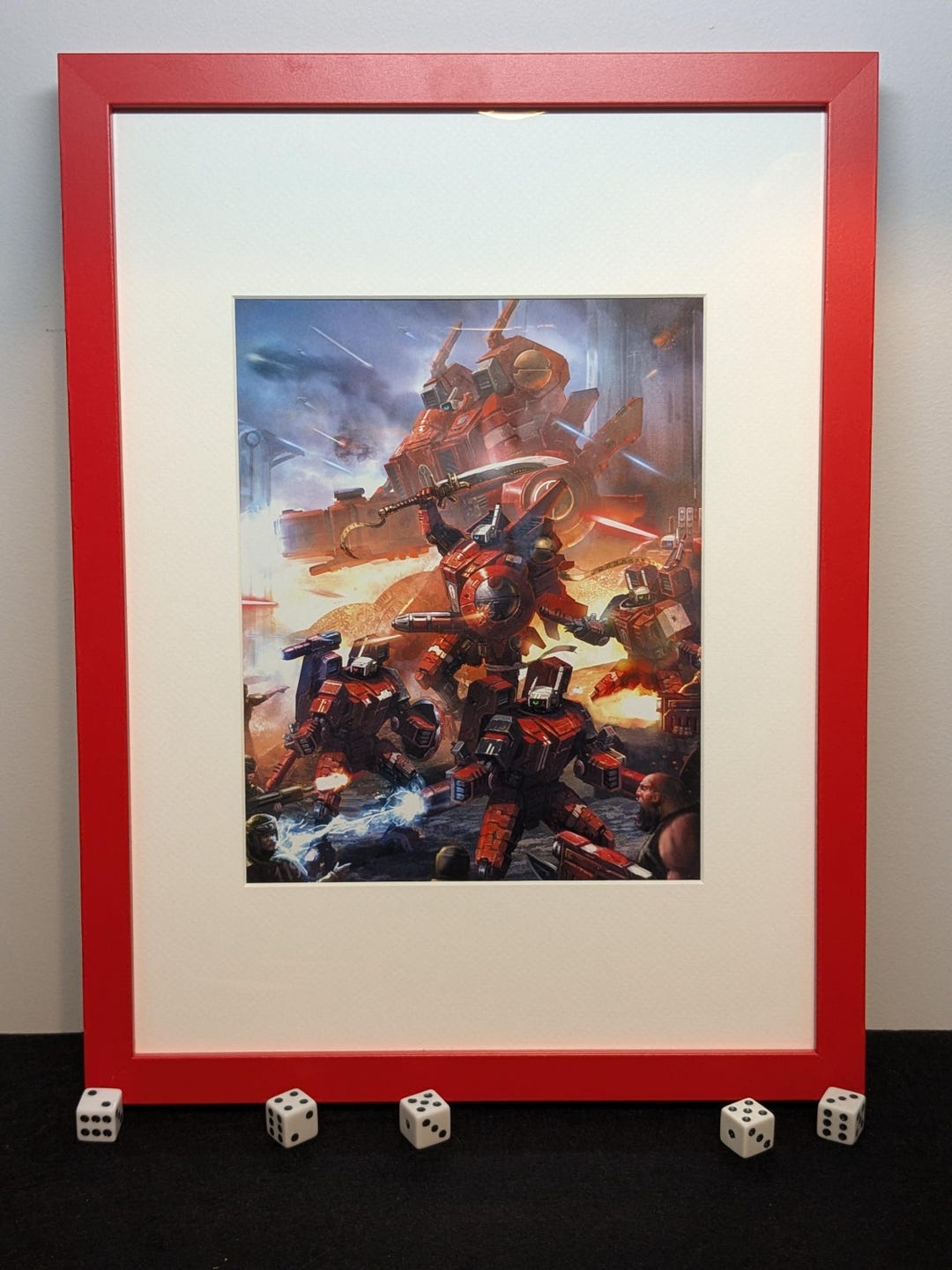 Tau - Commander Farsight - Warhammer 40k Art - 12 3|4" X 16 3|4" - Etsy