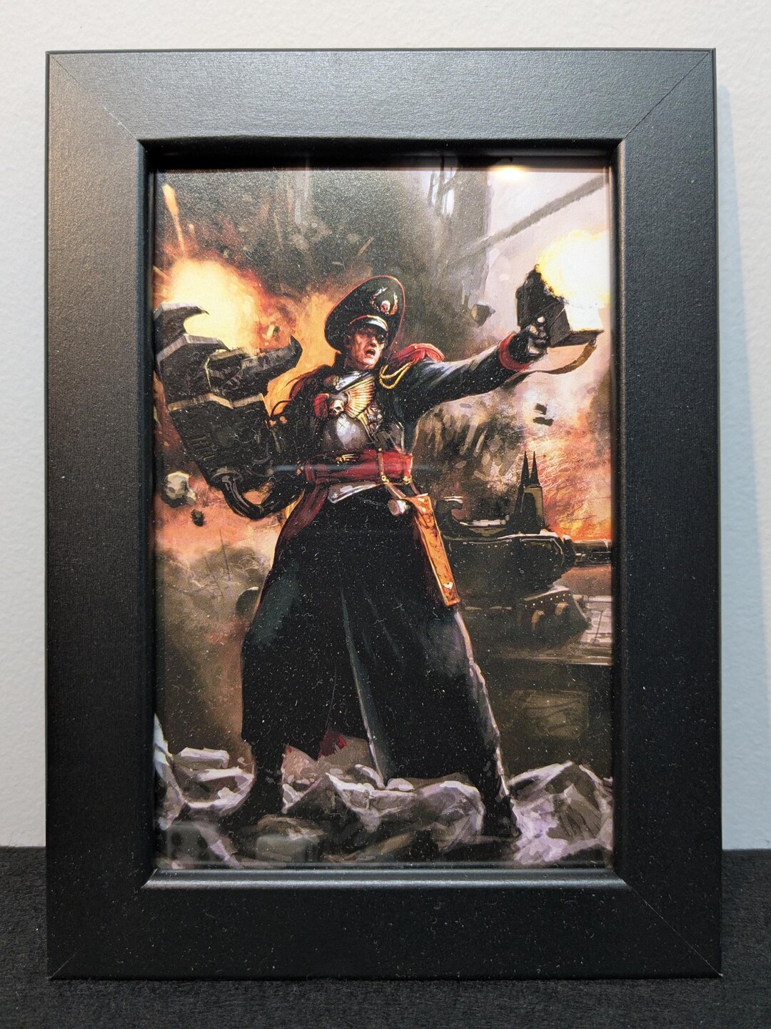 Commissar Yarrick - Warhammer 40k Art - 5x7 - Etsy