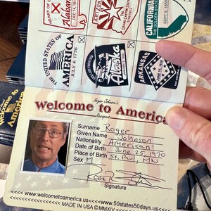 Welcome to America Passport - Etsy