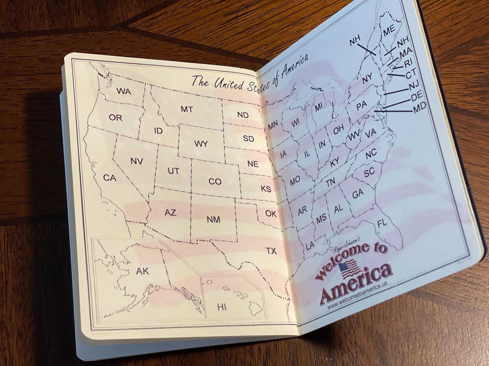 Welcome to America Passport - Etsy