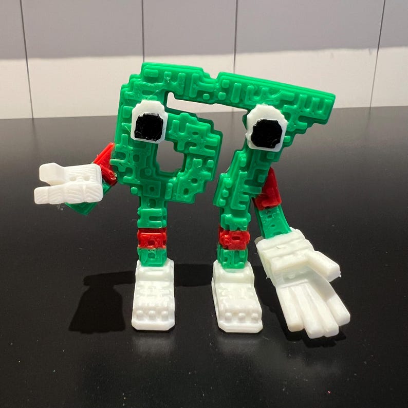 67 Christmas Brainrot 3D Printed SAB Figurine | Six Seven Brainrot ...