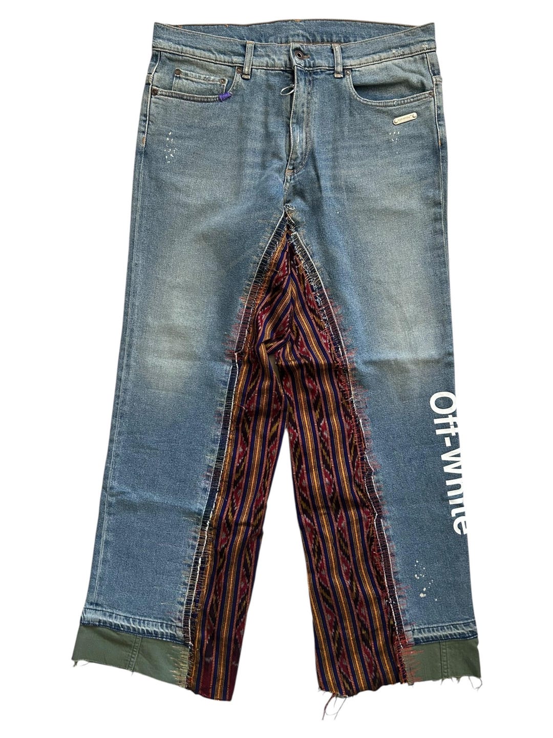 Reworked off White Pants - Etsy