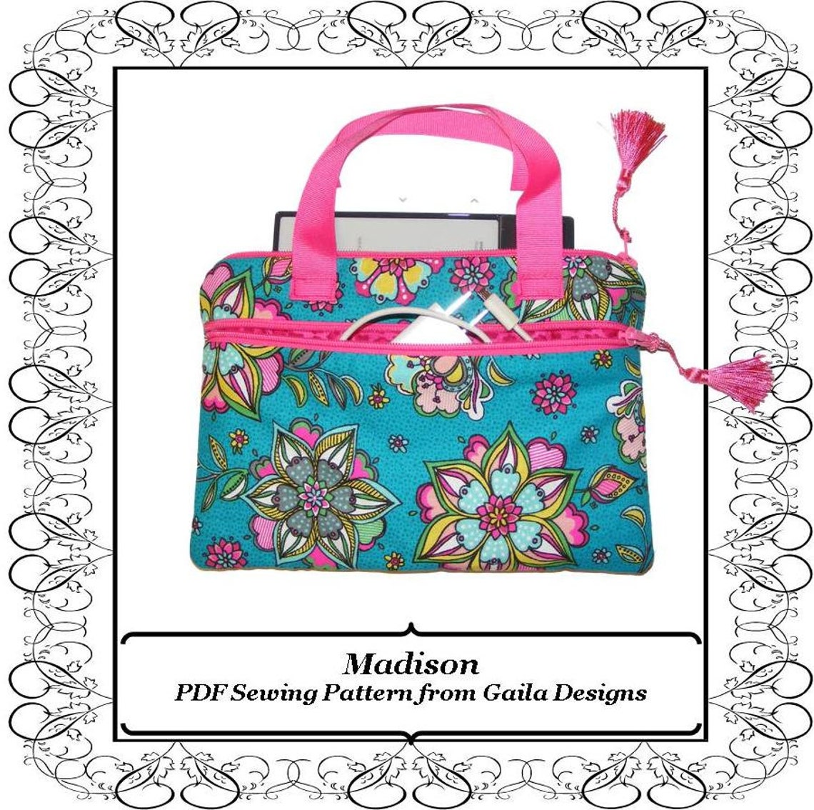 Ereader Kindle Case Cover PDF Sewing Pattern Nook Sony Kobo Reader ...