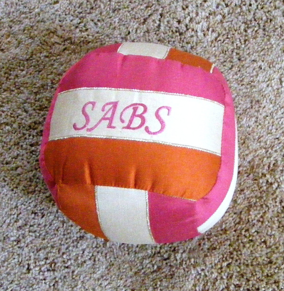 Volleyball Pillow PDF Sewing Pattern DIY Home Decor "alex" - Etsy