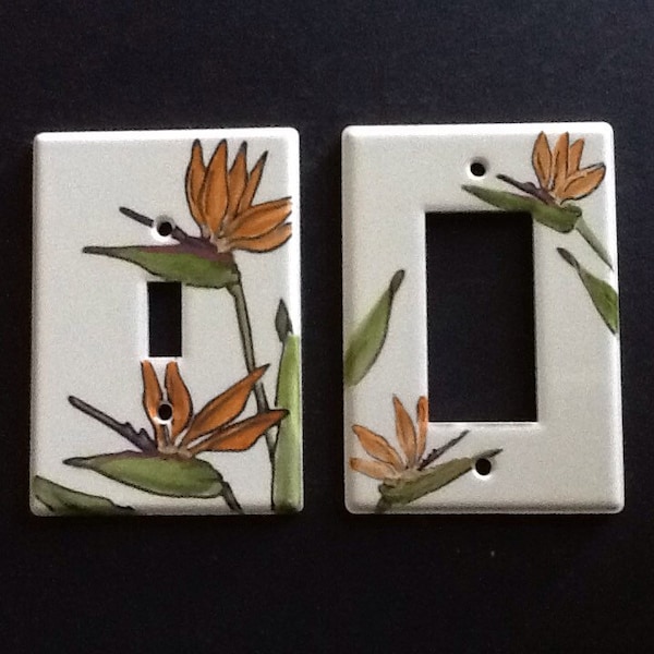 Ceramic Switch Plate Covers - Etsy