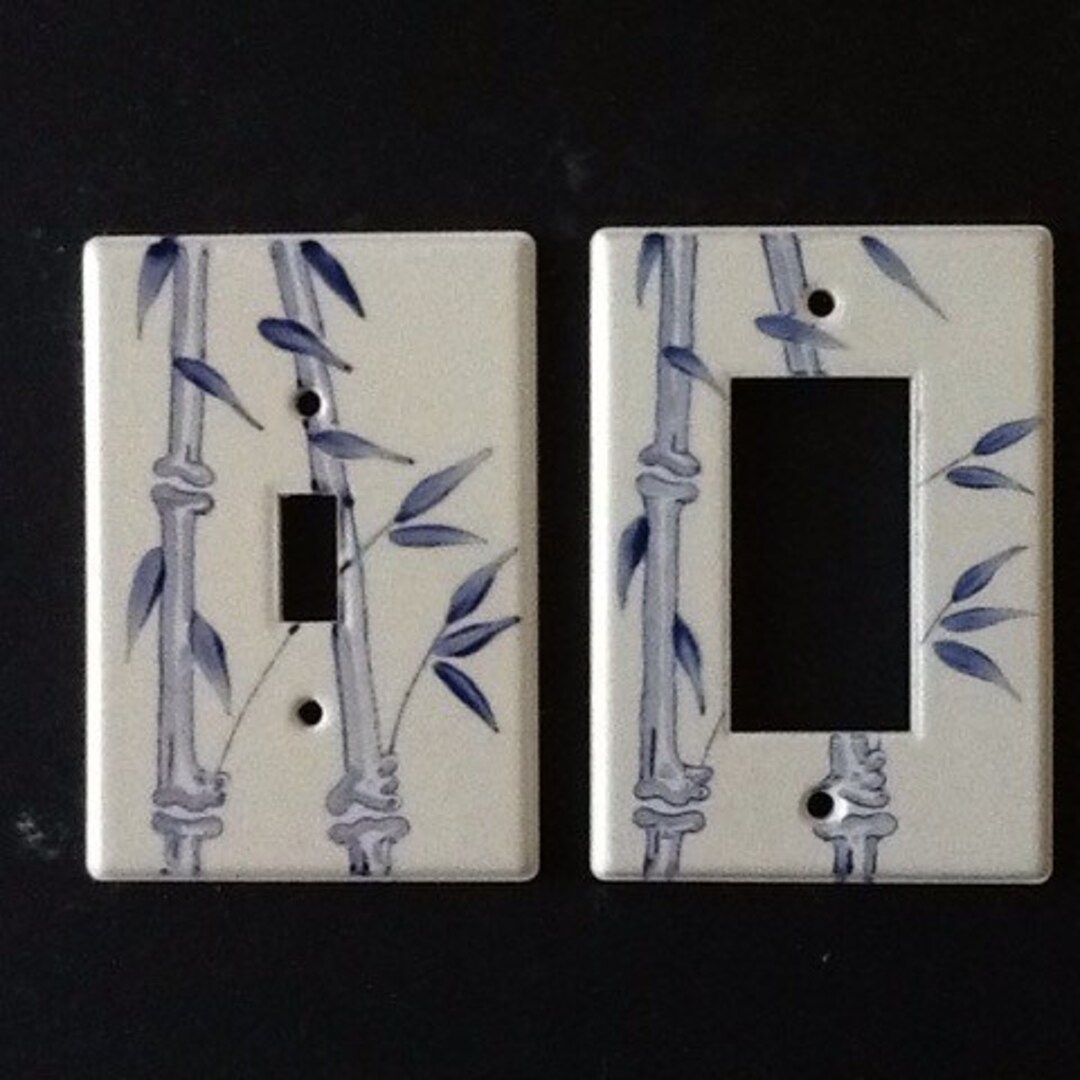 Bamboo Switch Plates - Etsy