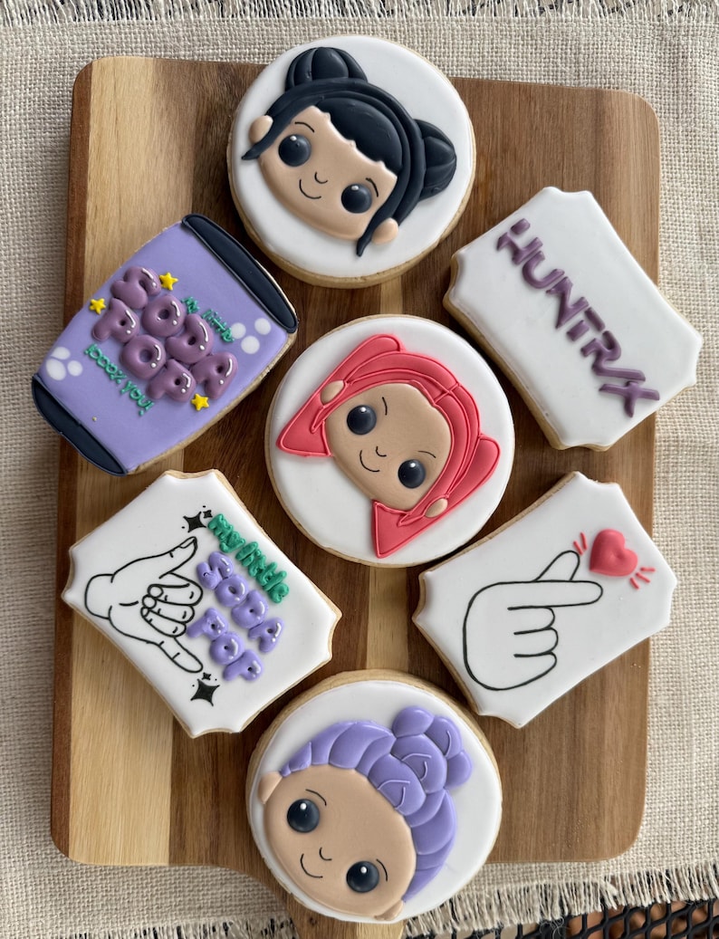 K POP Demon Hunter Cookies | Soda Pop | Cookies for Your Perfect K Pop ...