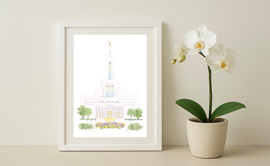 The House of the Lord-draper Temple - Etsy