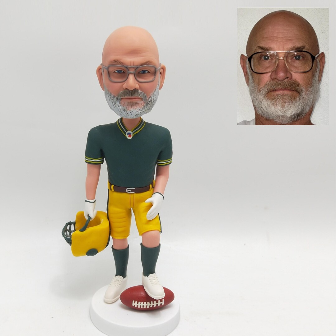 Football Coach & Player Figurine – Team Collectible Display - Etsy