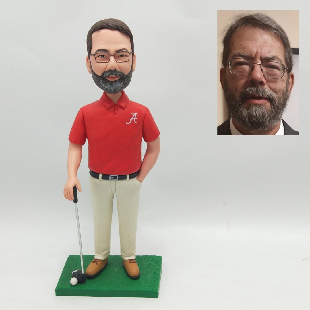 Golfer Figurine – Retirement & Birthday Collectible Keepsake - Etsy