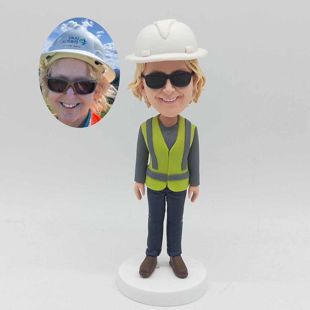 Engineer Desk Bobblehead – Personalized Employee & Career Keepsake - Etsy