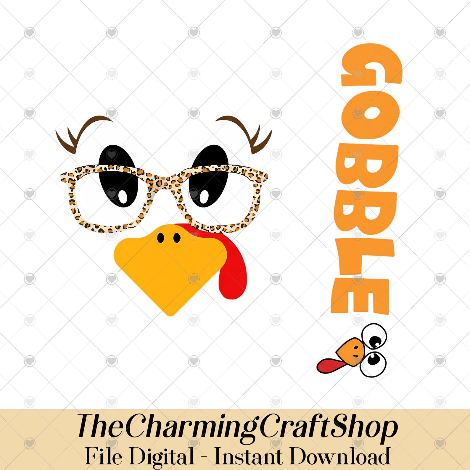 Thanksgiving Turkey File Digital Printable, Funny Turkey Faces SVG ...