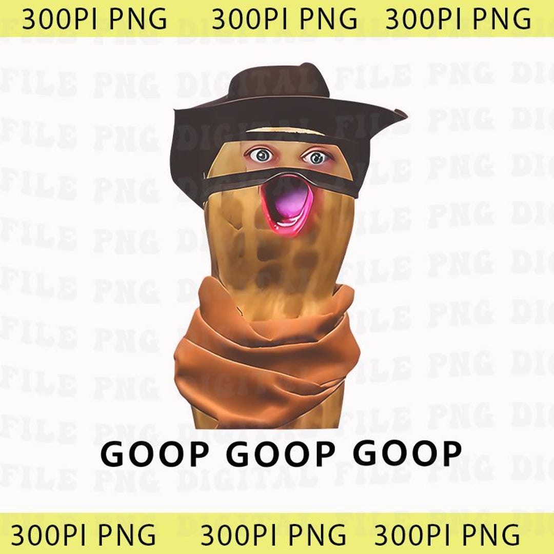 The Burnt Peanut GOOP Png, Bungulator Png, Funny Meme Png, Funny Meme ...