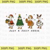 Christmas Goose Frames Clipart Silly Goose Clipart Winter Goose Png ...