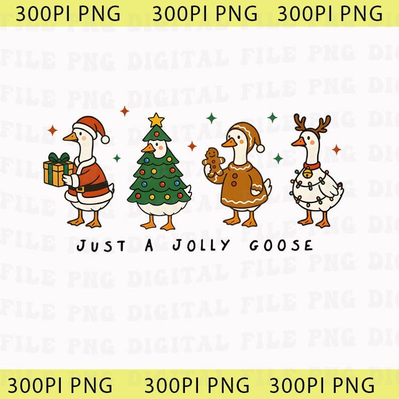 Just a Goose Christmas - Etsy
