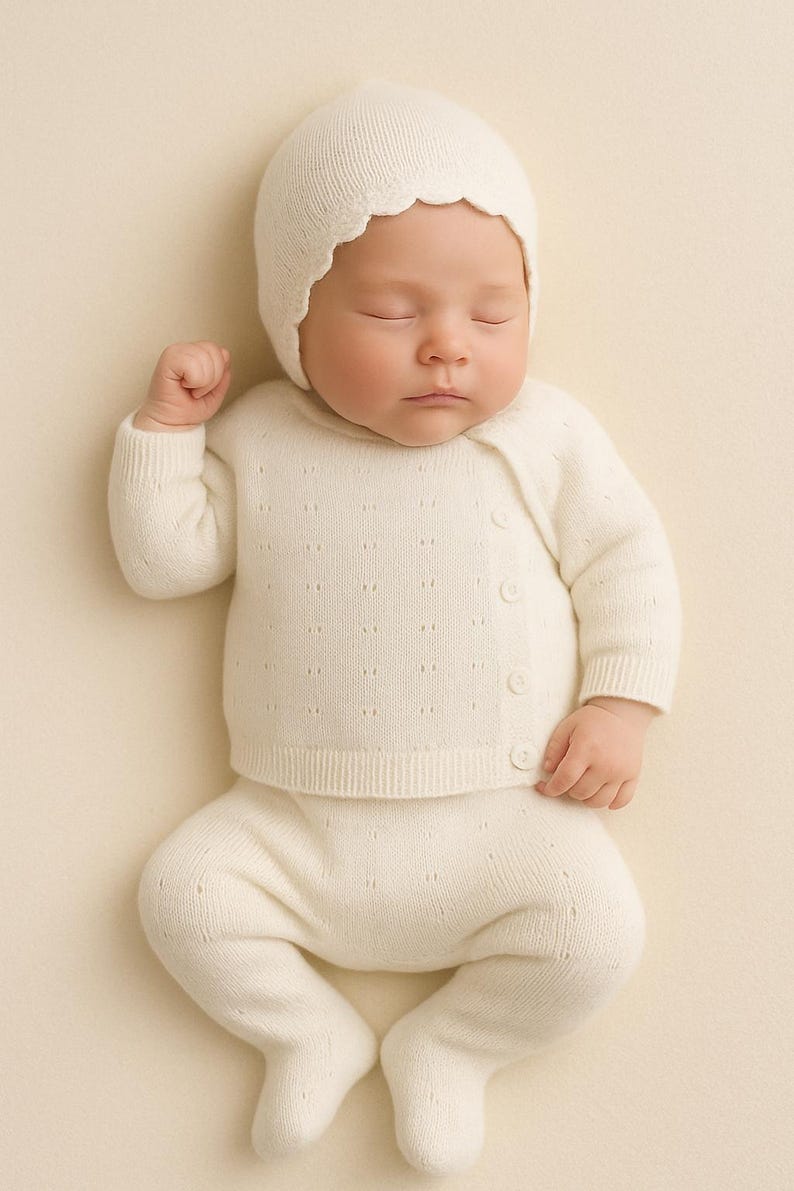 Newborn Knit Set - Etsy