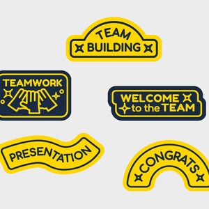 Office Motivation Stickers | Work & Team Productivity Sticker Pack ...