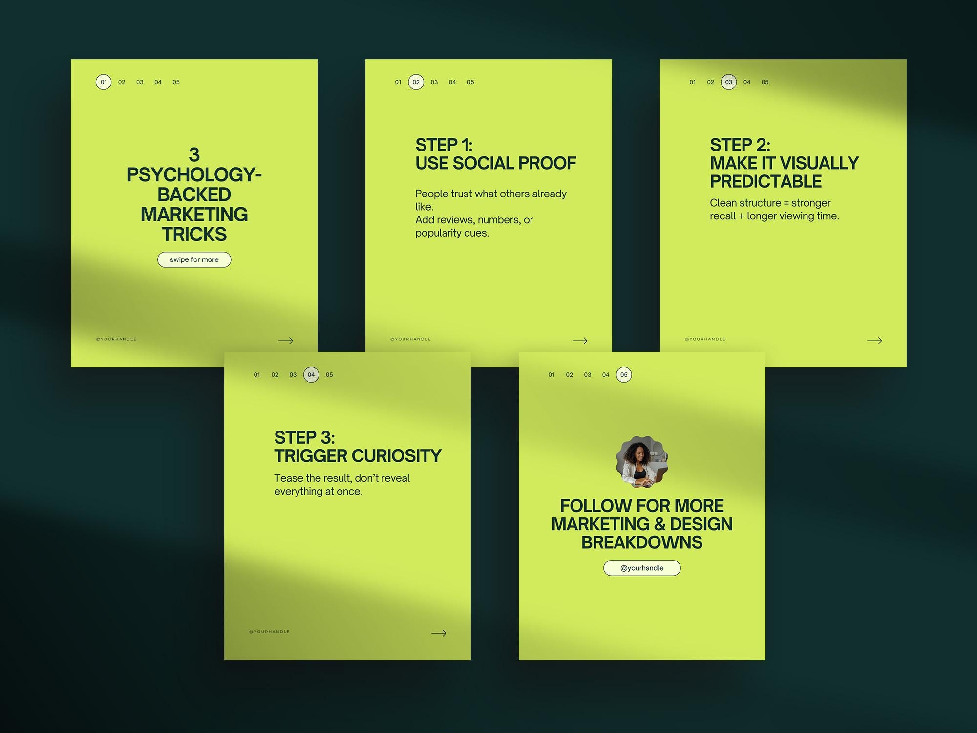 90 Marketing Sales Carousel Templates | Canva Carousels for Instagram ...