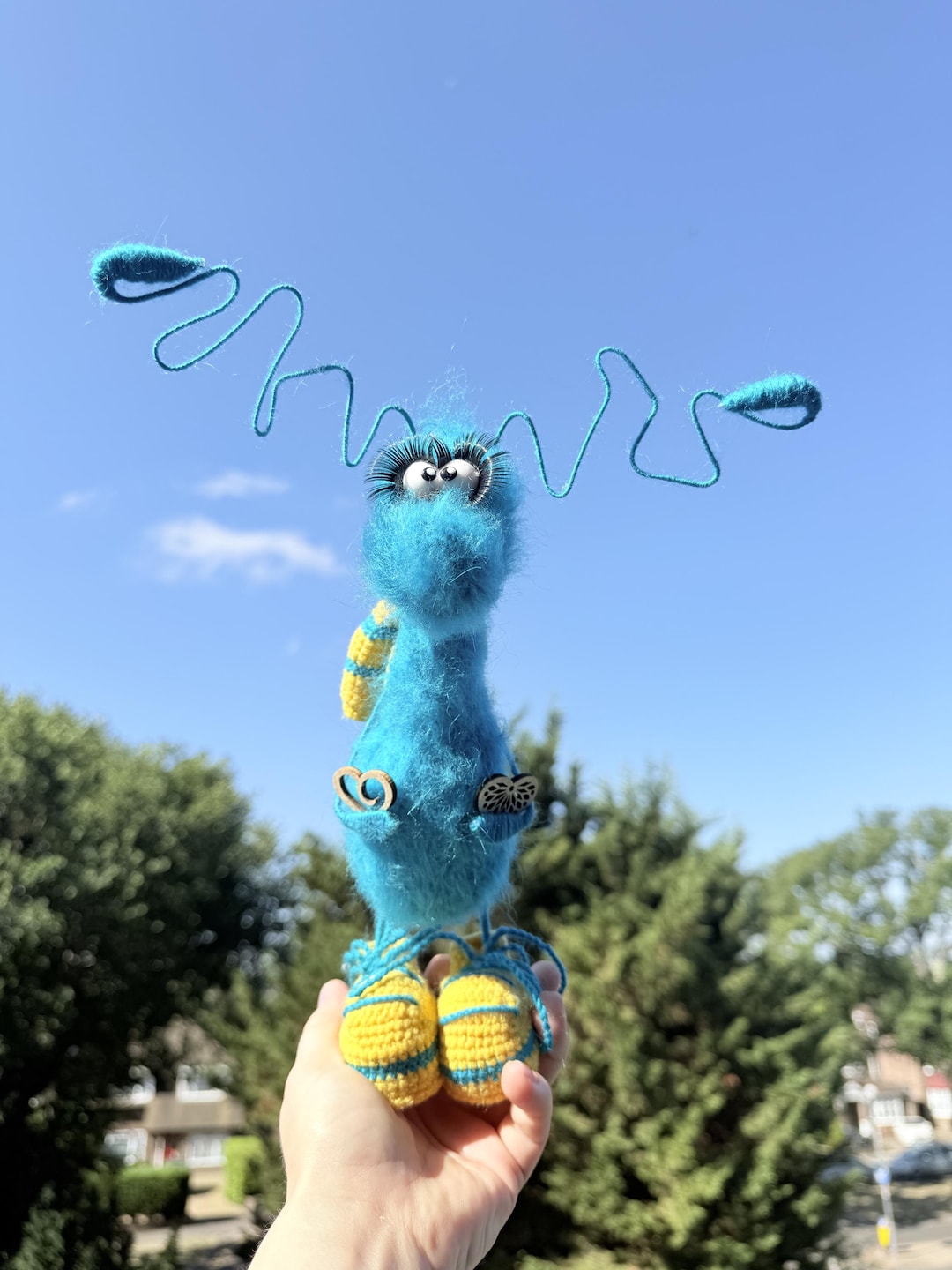 Crochet Cockroach Plush: Quirky Pink Shelf Decor With Heart Details - Etsy
