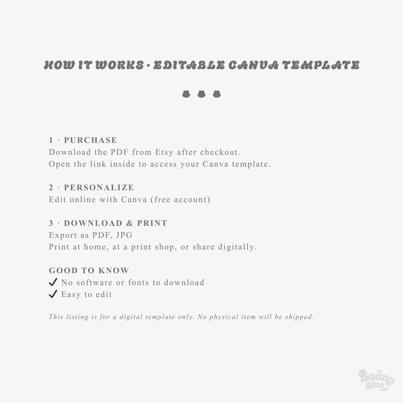 Hand Drawn Dandelion Wedding Invitation Card | Canva Editable Minimal ...