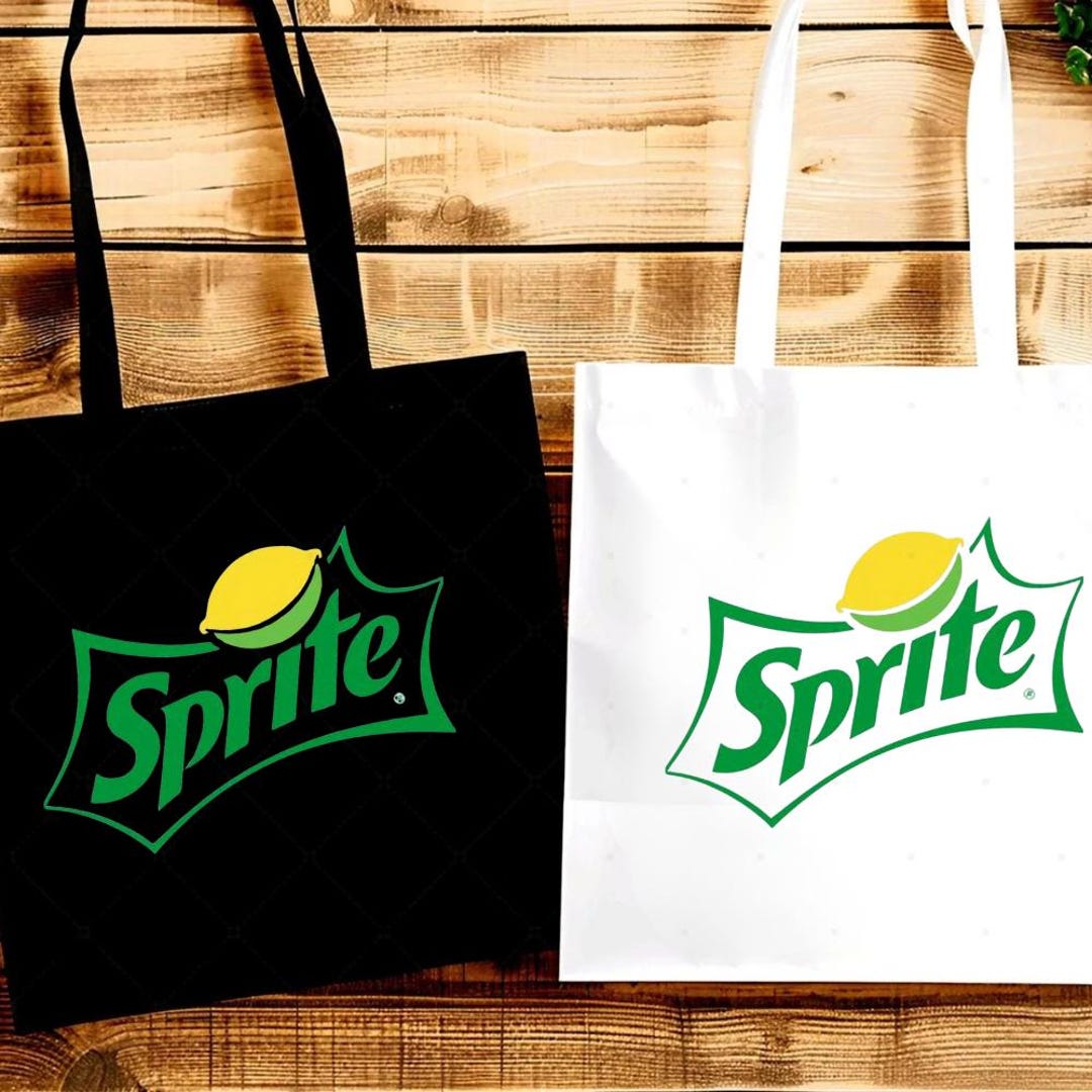 Sprite Aesthetic Tote Bag, Sprite Logo Tote Bag, Can Cotton Canvas ...