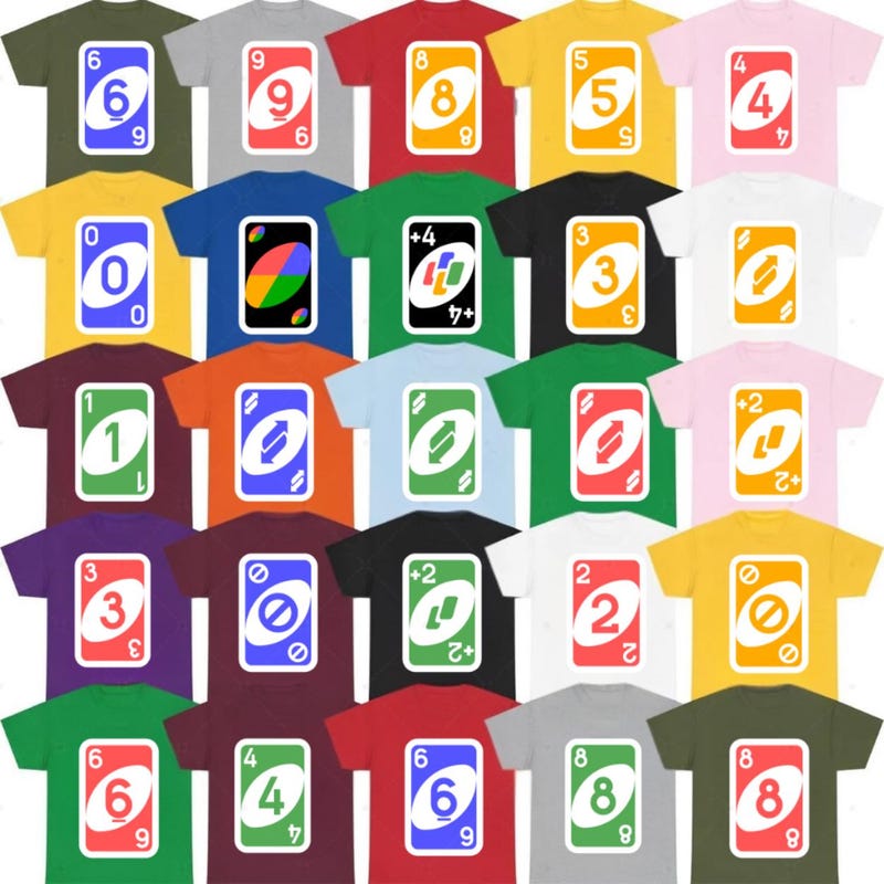 Funny Uno Tshirt - Etsy