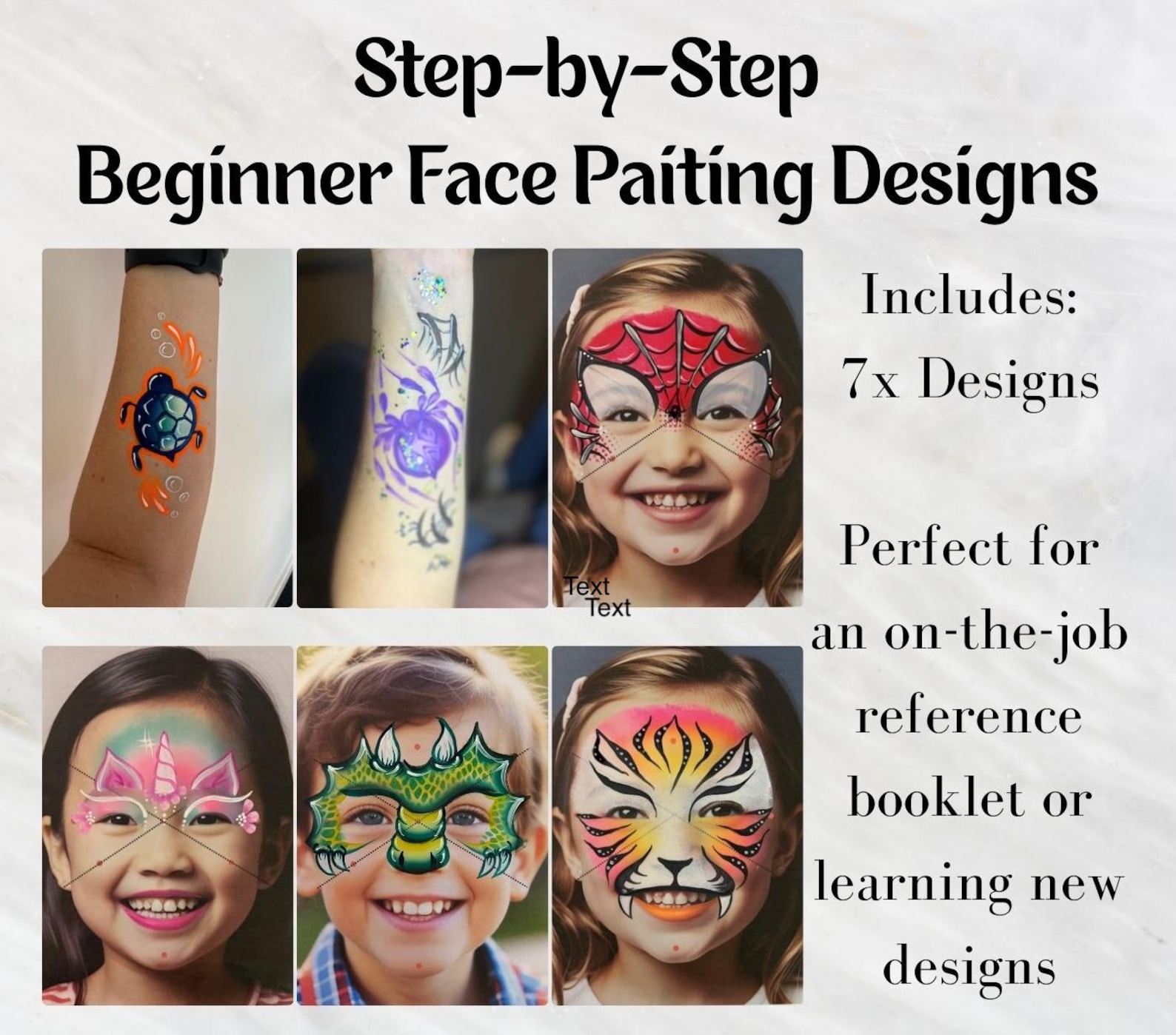 Beginner Face Painting Designs | Step-by-step Face Paint Guide | Easy ...