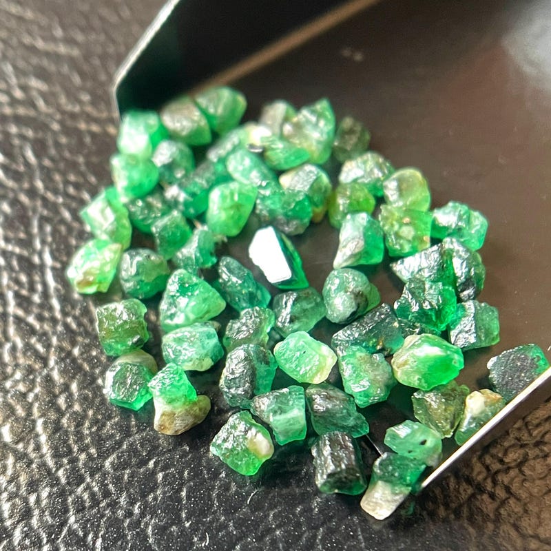 Raw Natural Rough Emerald - Etsy