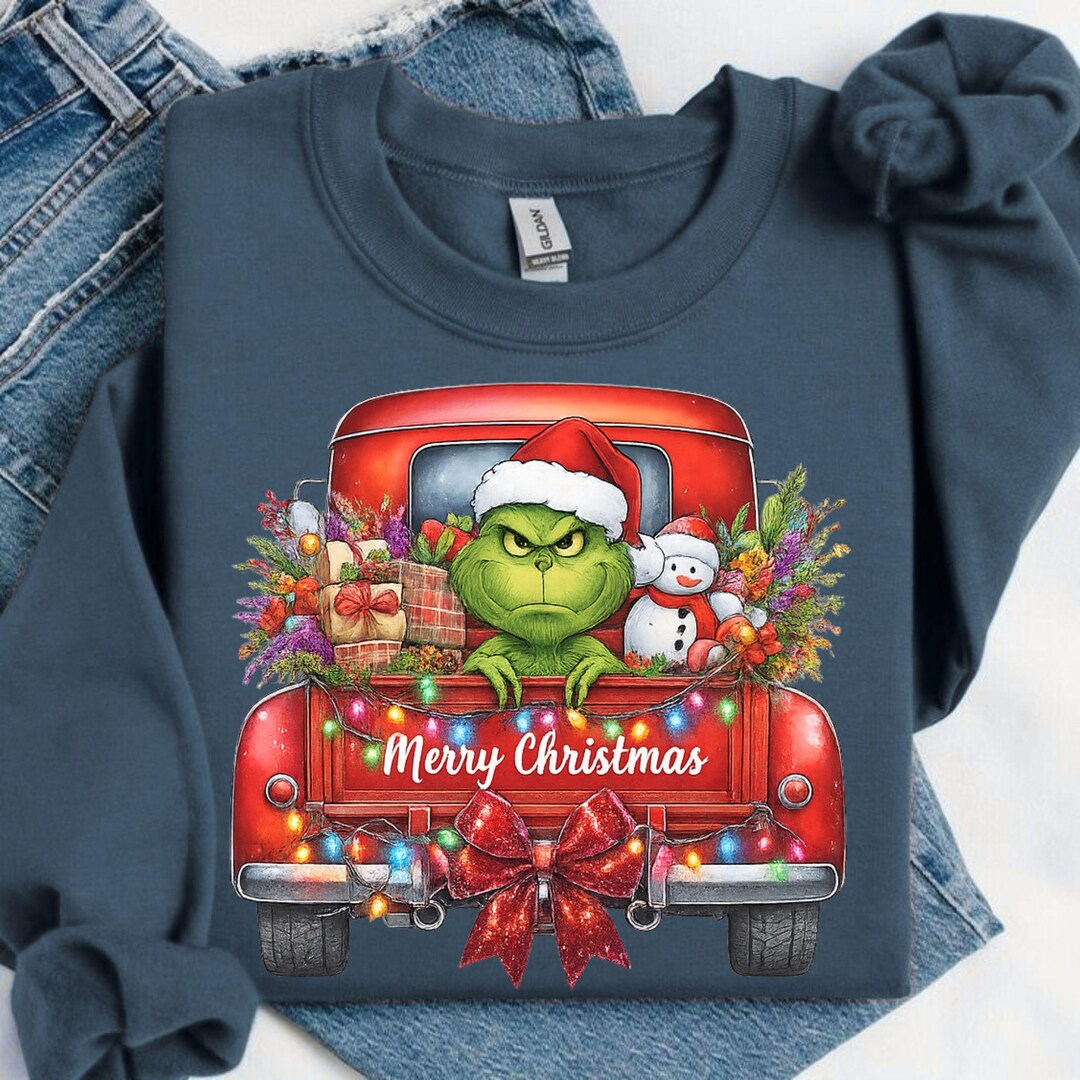 Grinch di Natale PNG, Grinch di Natale Clipart, Camion di Natale PNG ...