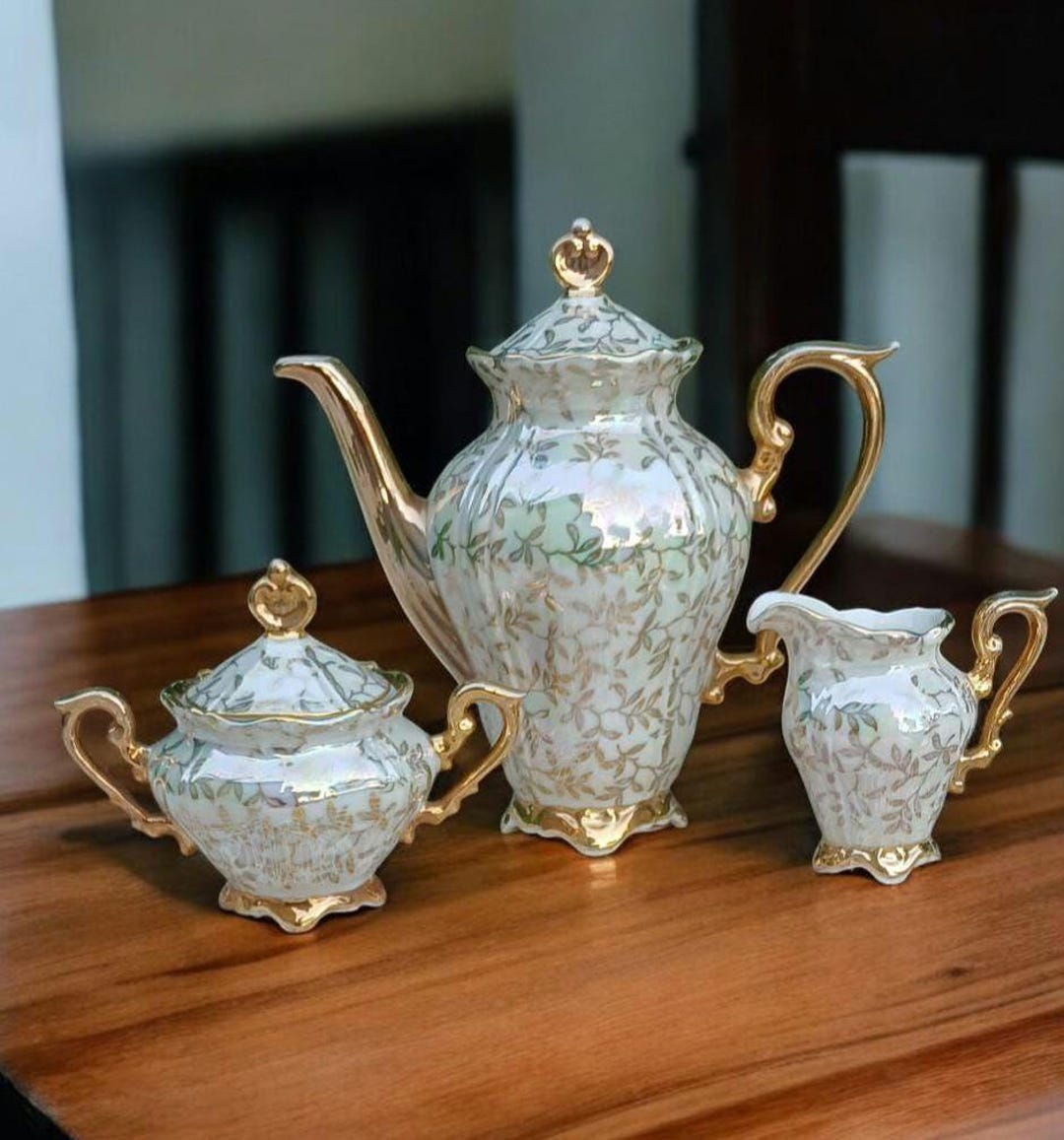Rare Vintage Coffee Set From Bavaria (K.M.Z. Bavaria, Germany), Circa ...