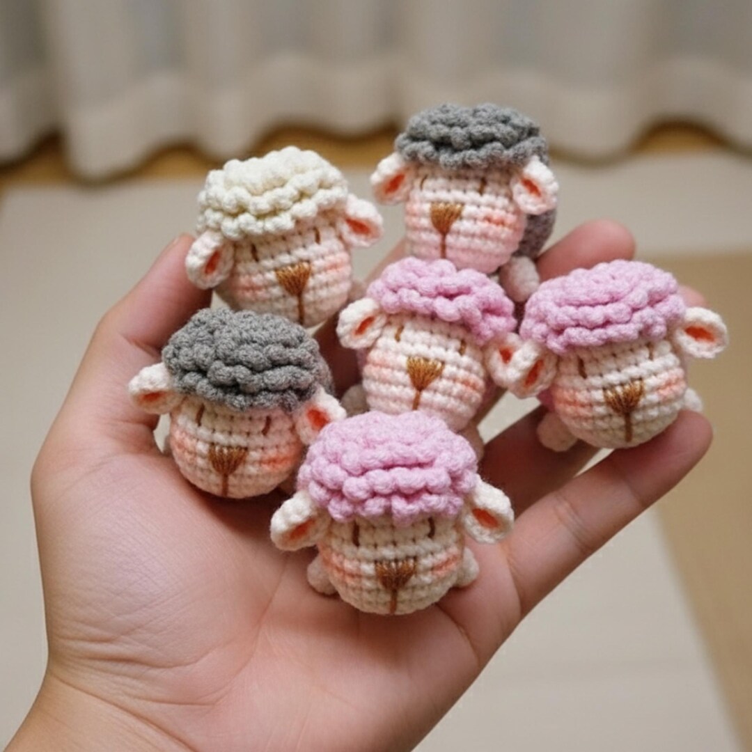 Scruffy the Crochet Sheep Patterns, Cute Amigurumi Crochet, Sheep ...