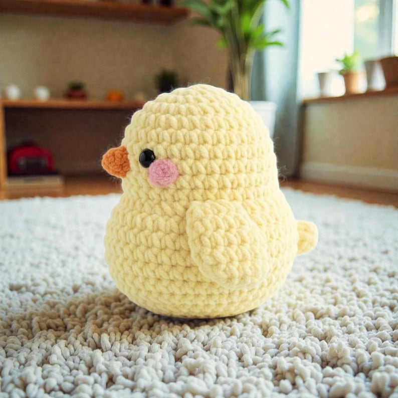 Easter Chick Amigurumi Crochet Patterns, Baby Bird Crochet Animal ...