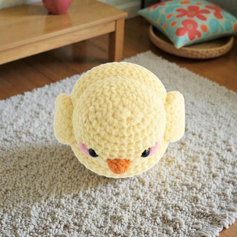 Easter Chick Amigurumi Crochet Patterns, Baby Bird Crochet Animal ...