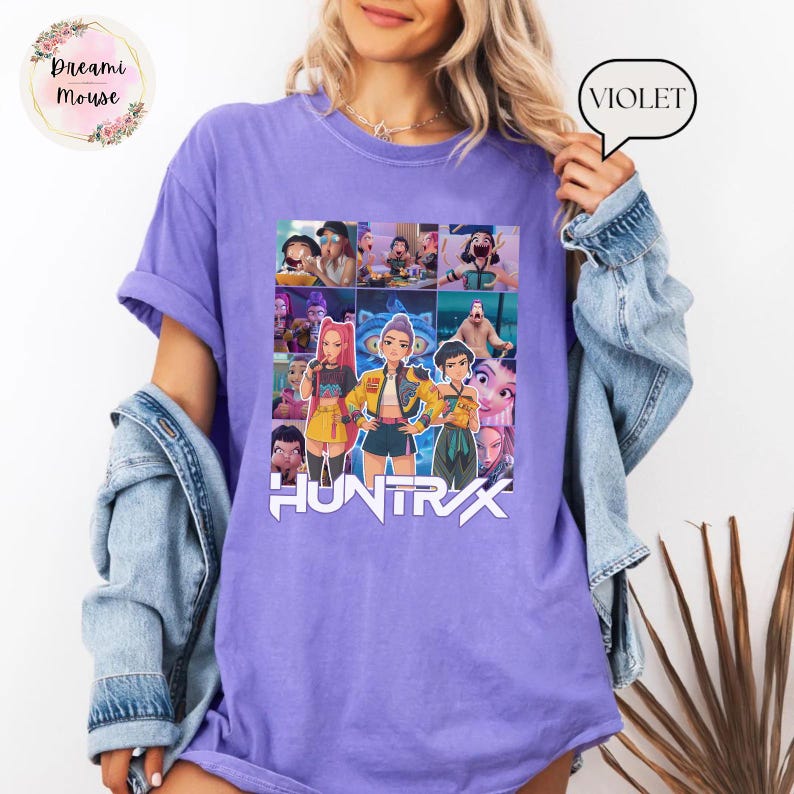 Huntrix Girl Meme Shirt, Kpop Demon Hunters Tee, Playful Gift for ...