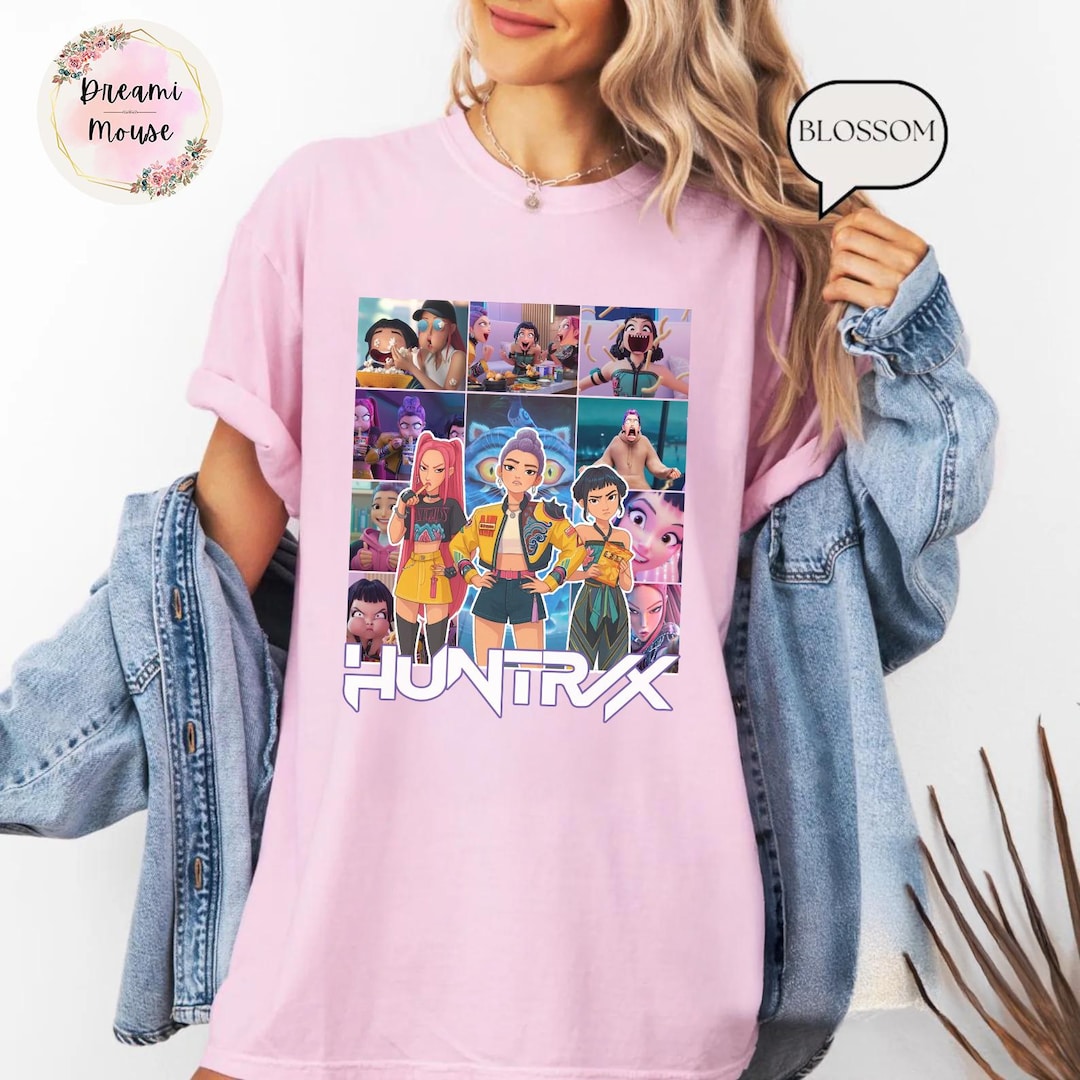 Huntrix Girl Meme Shirt, Kpop Demon Hunters Tee, Playful Gift for ...