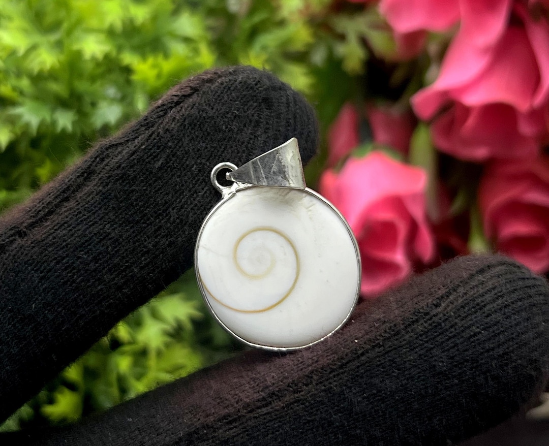 Shiva Eye Gemstone Pendant, 925 Sterling Silver Plated, Handmade ...
