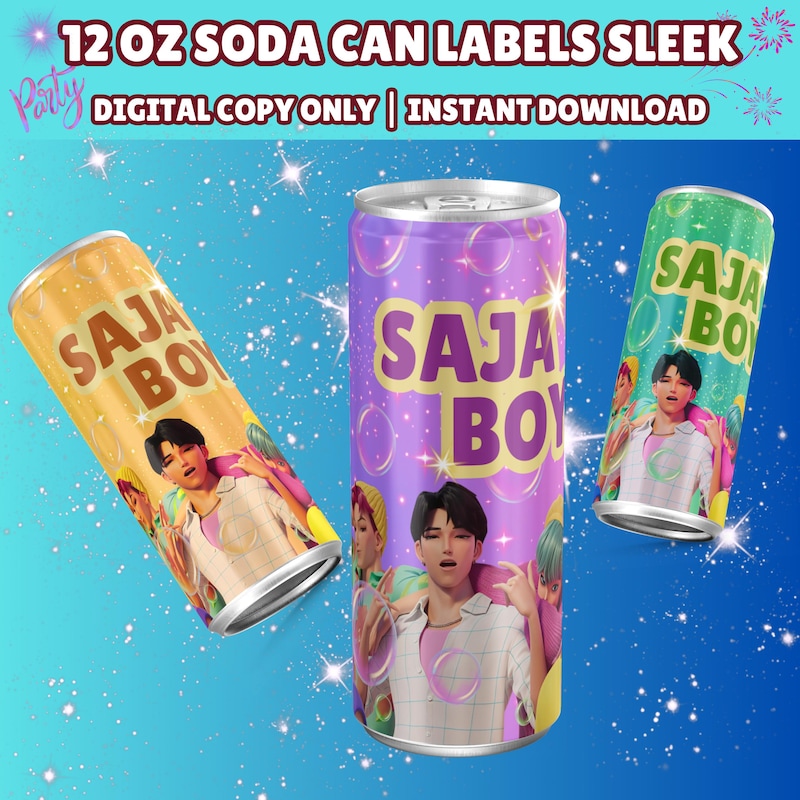 Saja Boys Soda Can - Etsy