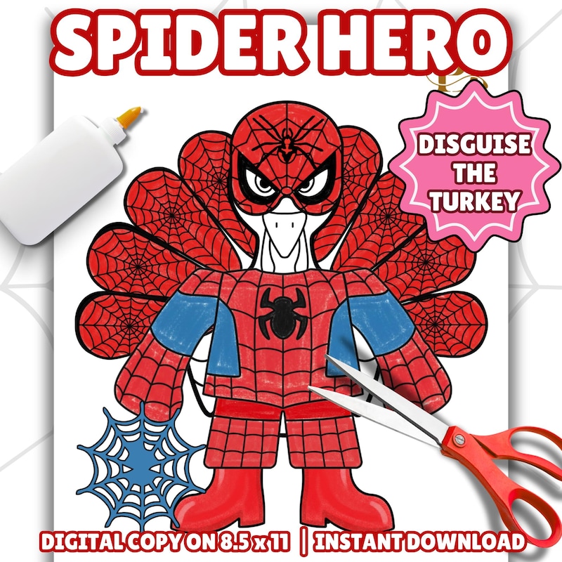 Disguise a Turkey Bluey - Etsy