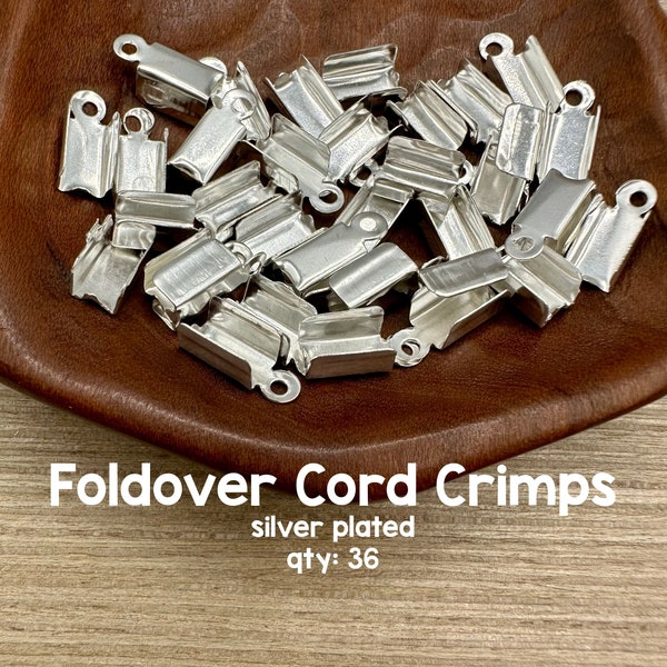 Foldover Crimps - Etsy