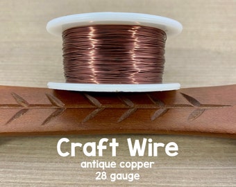 Antique Copper Wire | Etsy