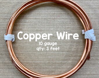 Copper Wire 10 Gauge | Etsy