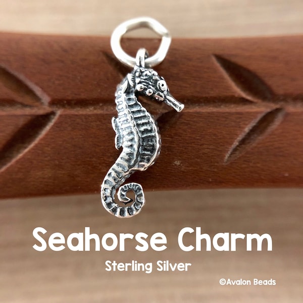 Seahorse Charm - Etsy