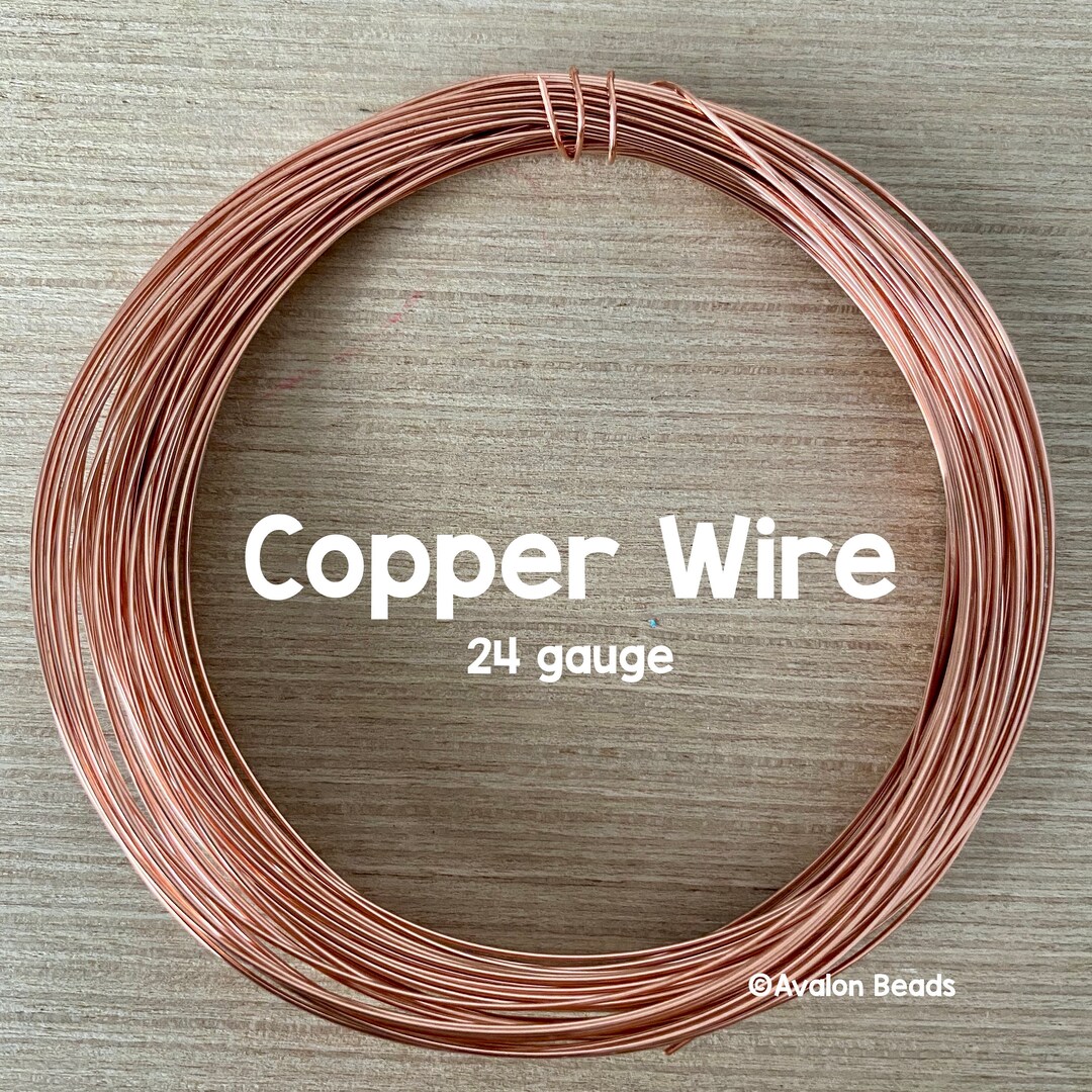 24 Gauge Pure Copper Wire, 12 Meters - Etsy