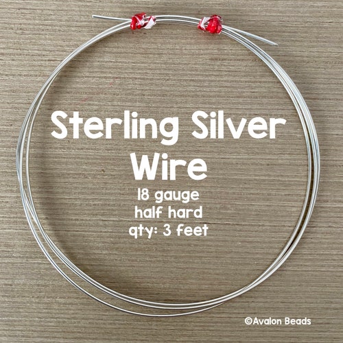 Sterling Silver Wire 22 Gauge Half Round Half-hard 10 Feet - Etsy